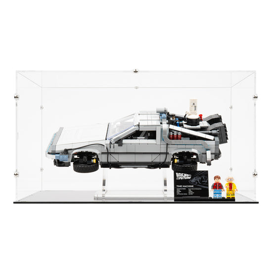 LEGO® Back to the Future Time Machine Display Case & Stand (10300 ...