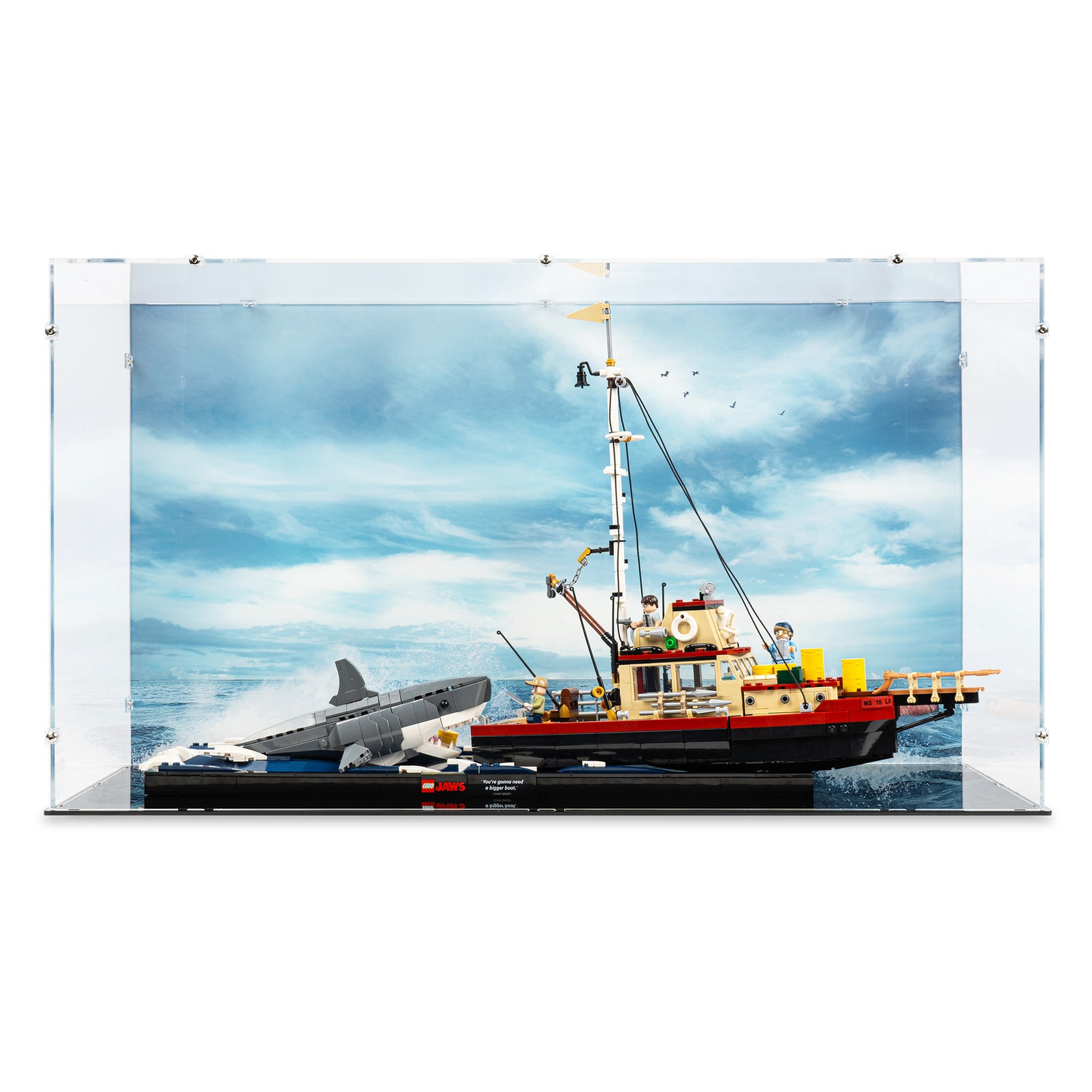 LEGO® Jaws Display Case (21350) – Kingdom Brick Supply