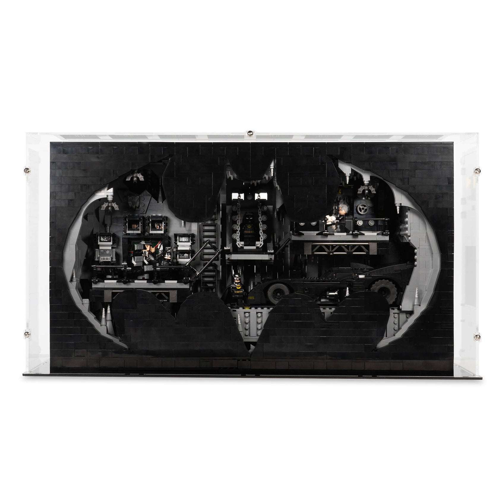 Batcave™ Shadow Box Display Case (Closed) - Buy from Kingdom Brick Supply