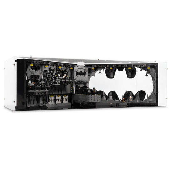 Batcave™ Shadow Box Display Case (Open) - Get Yours at Kingdom Brick Supply