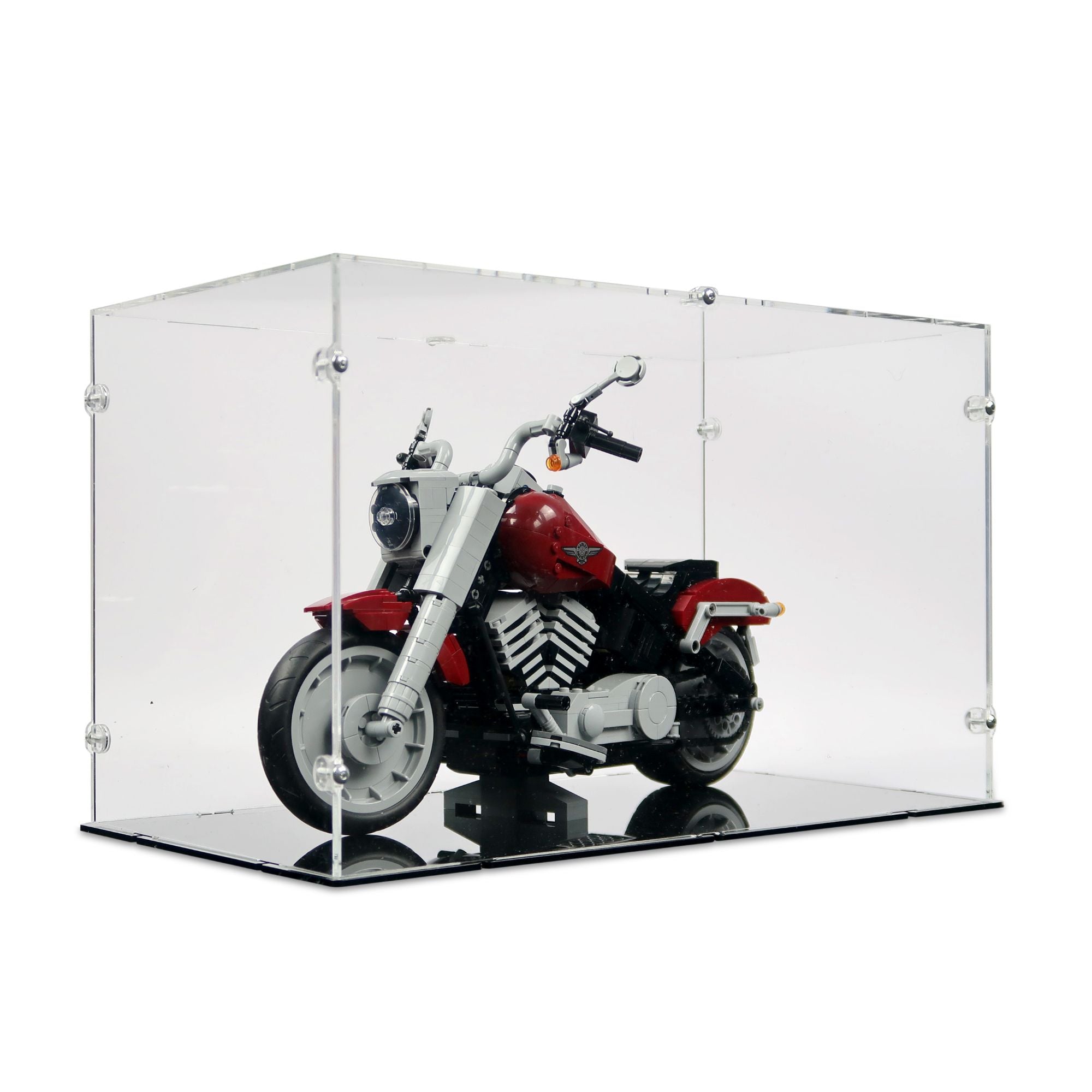 10269 Harley-Davidson® Fat Boy® Display Case – Kingdom Brick Supply