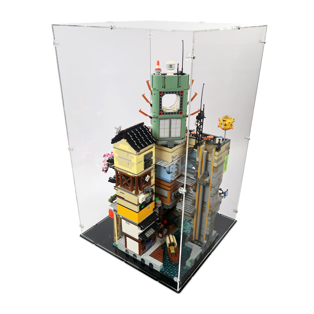 70620 Ninjago City Display Case – Kingdom Brick Supply
