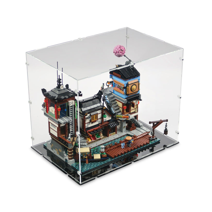 70657 Ninjago Docks Display Case – Kingdom Brick Supply