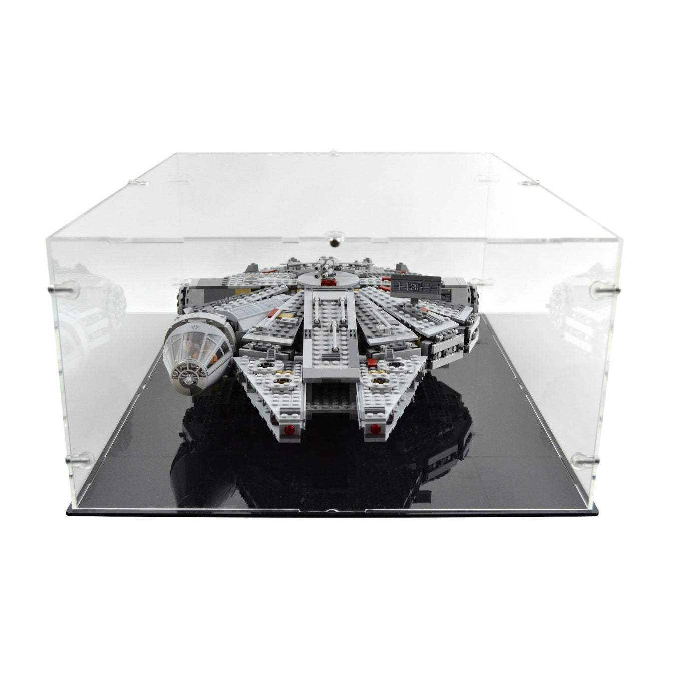 75257/75105/7965 Millennium Falcon Display Case – Kingdom Brick Supply
