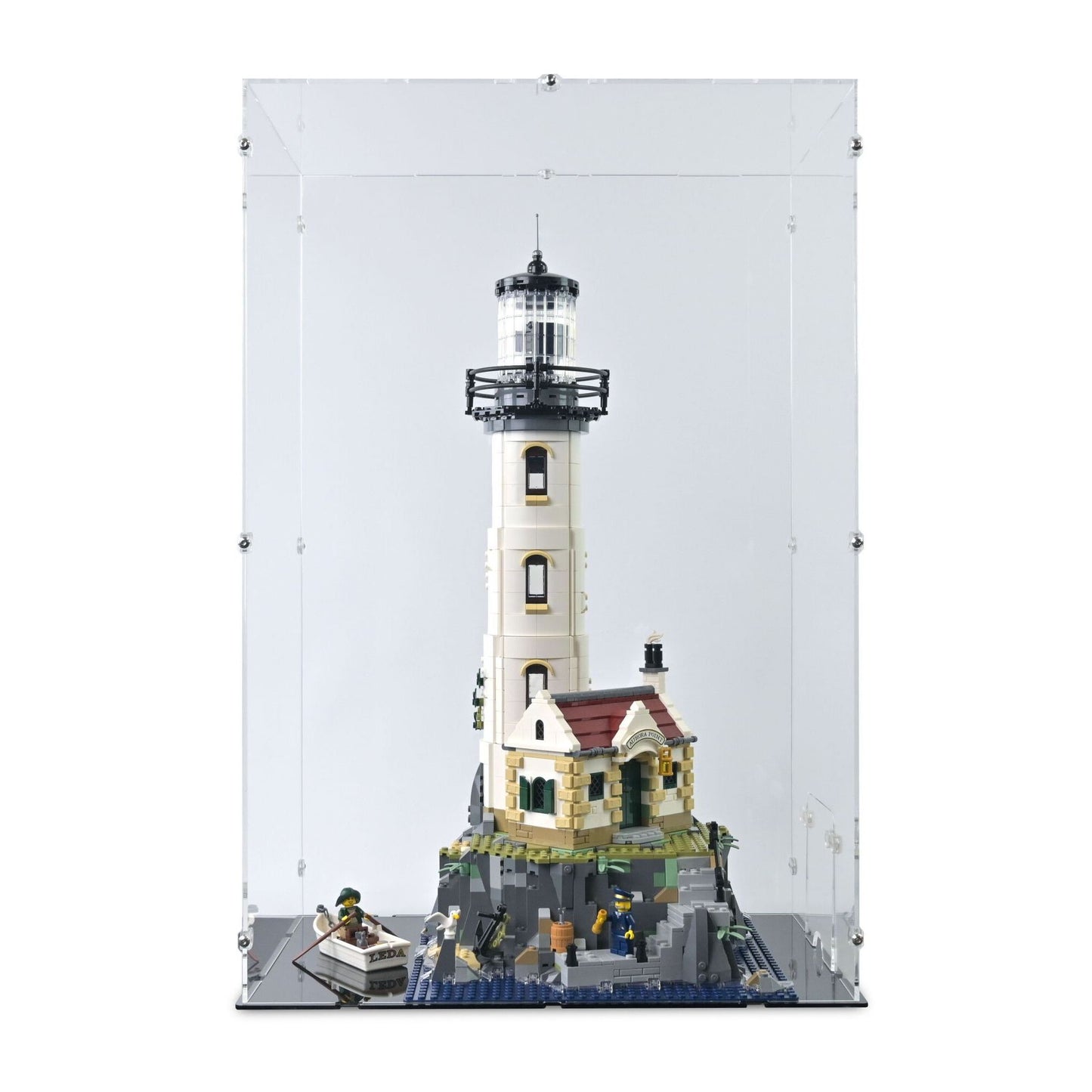 21335 Motorized Lighthouse Display Case – Kingdom Brick Supply